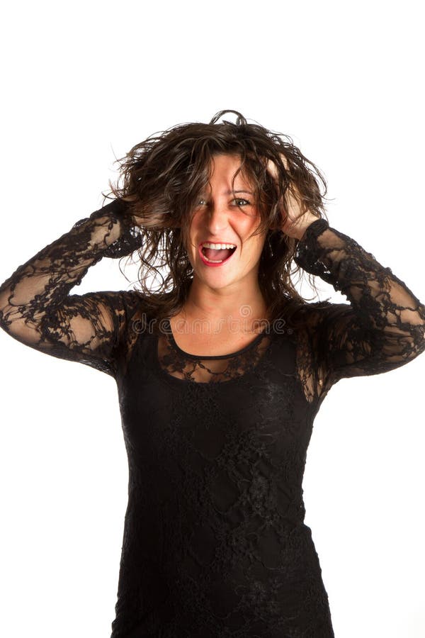 Happy Cowgirl stock image. Image of country, midriff - 22012943