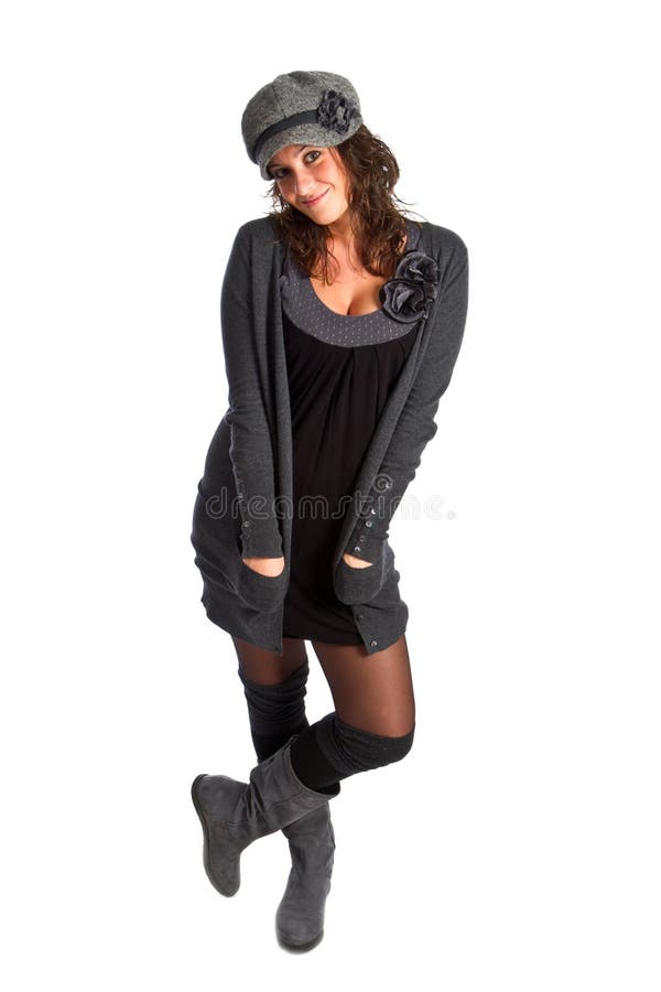 Happy Cowgirl stock image. Image of country, midriff - 22012943