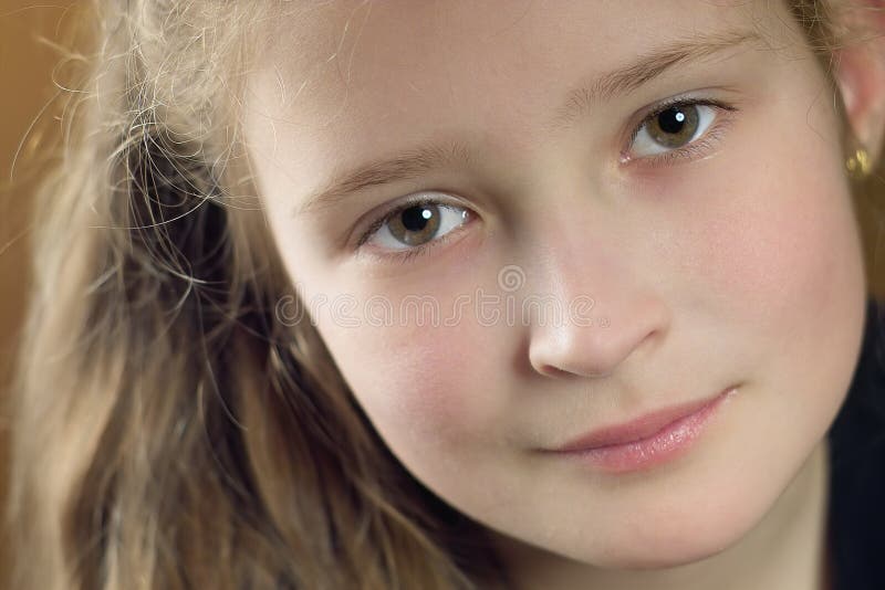 127 Young Smiling Tender Innocent Teenager Girl Stock Photos - Free ...