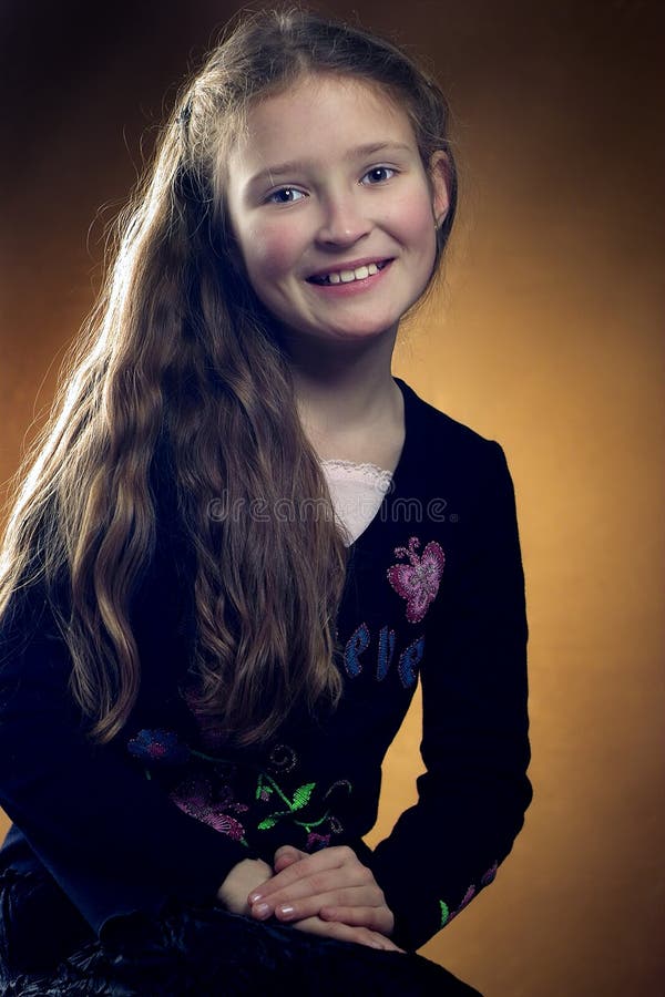 Smiling girl stock image. Image of mouth, expression, love - 685375