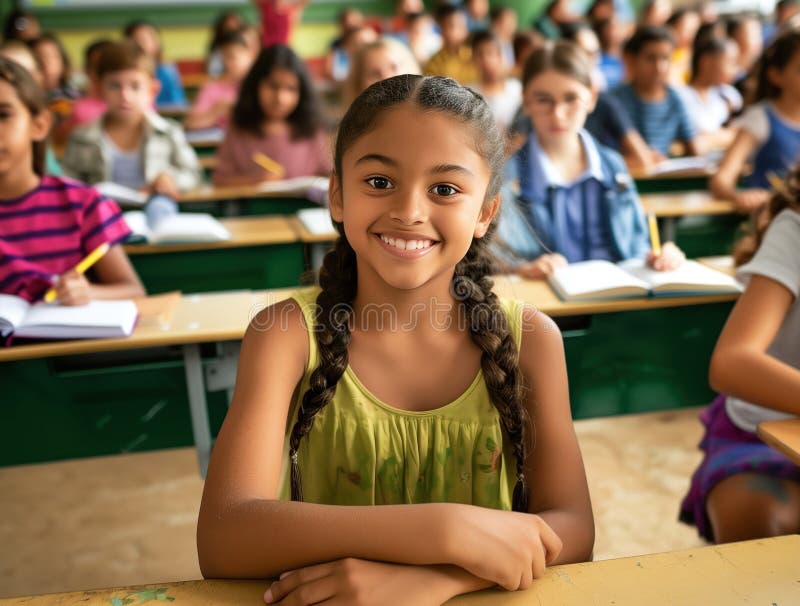 Large Classroom White Board with Wooden Frame Stock Image - Image of ...