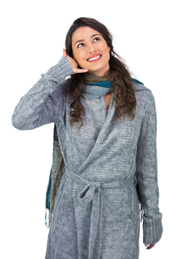 Smiling Call Centre Agent Working on Computer Stock Photo - Image of ...