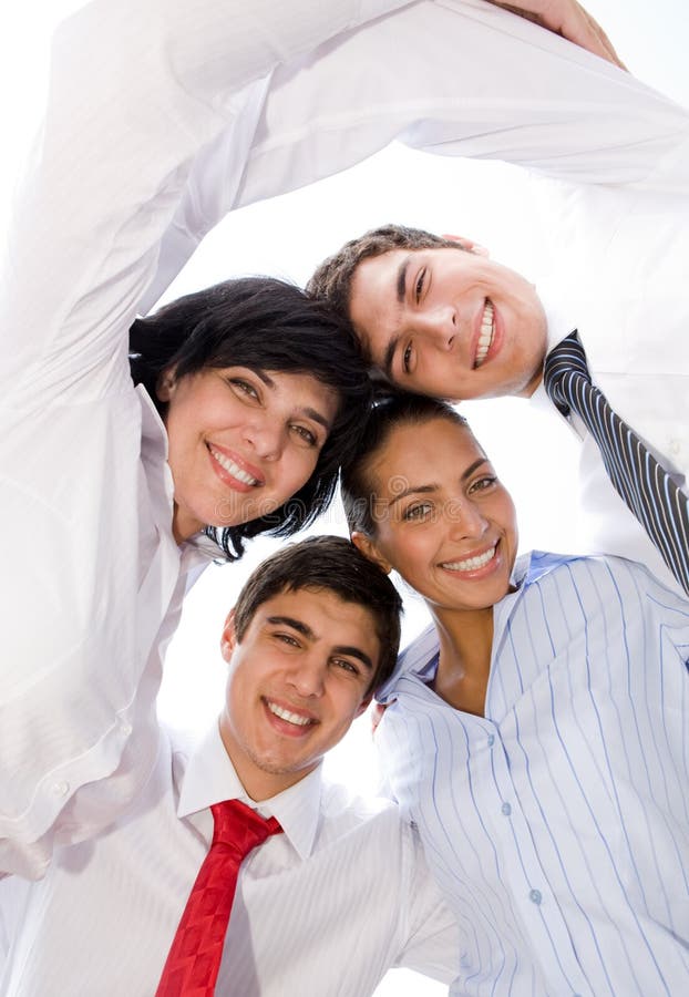 Smiling group stock image. Image of confidence, companionship - 10423397