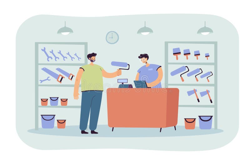 Hardware Store Cartoon Stock Illustrations – 745 Hardware Store Cartoon ...