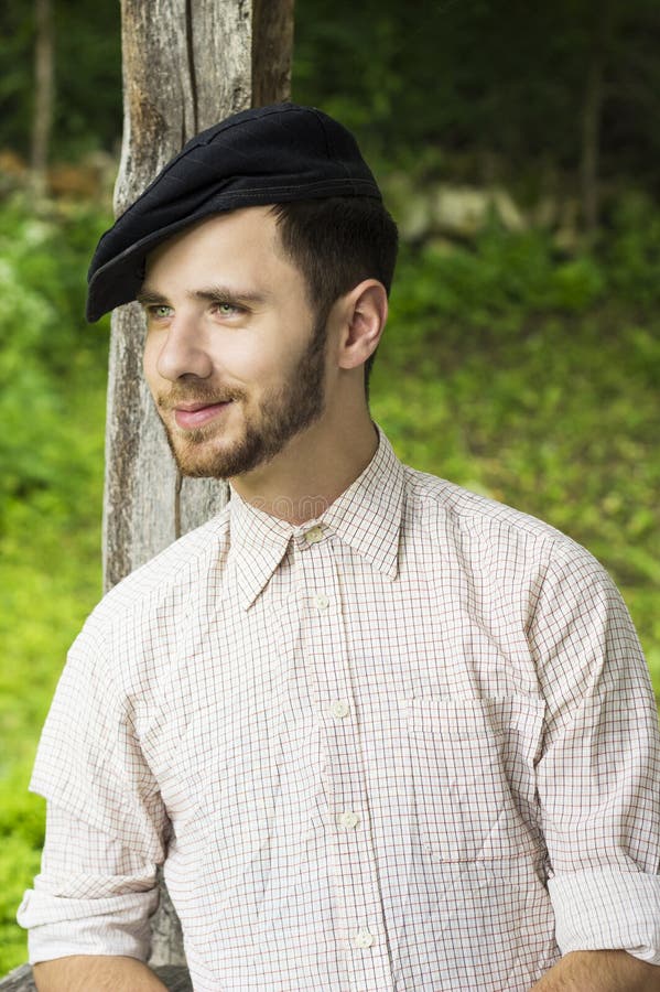 Smiling guy portrait stock photo. Image of camera, smiling - 42963022