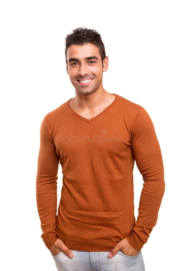 Smiling guy posing stock image. Image of confident, people - 33676729