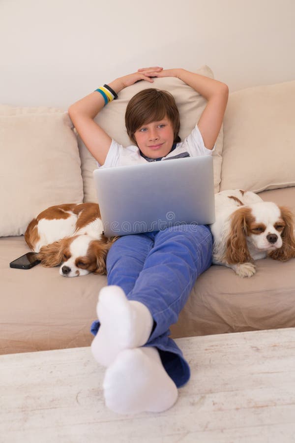Relax stock photo. Image of boys, male, close, computers - 102858482