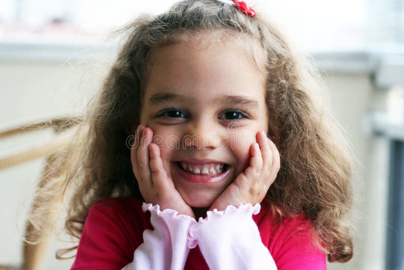 Smiling happy kid stock image. Image of smile, girls - 13884935