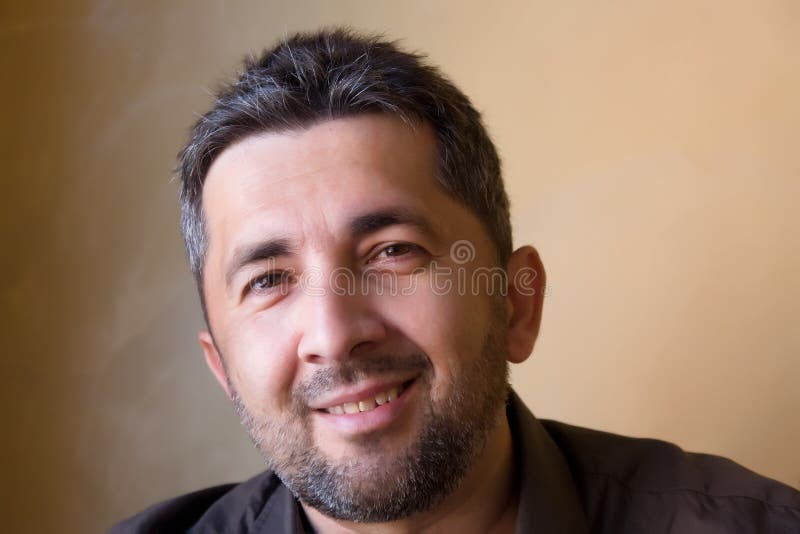 Smiling happy man stock image. Image of adult, caucasian - 16250263