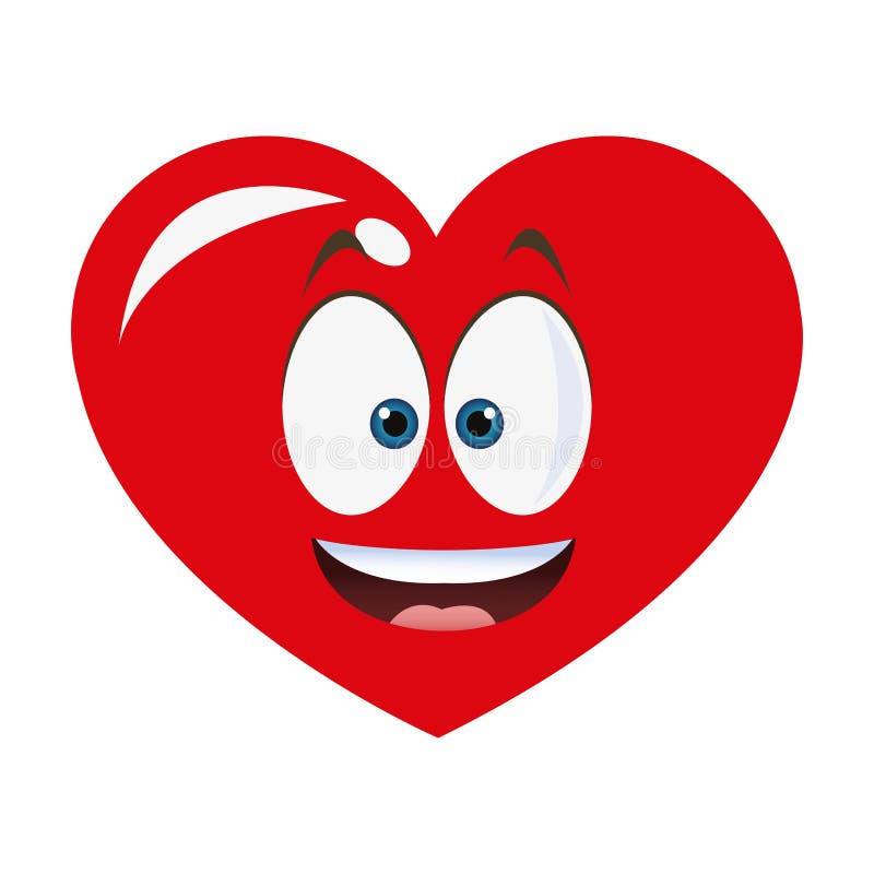 Smiling Heart Clipart