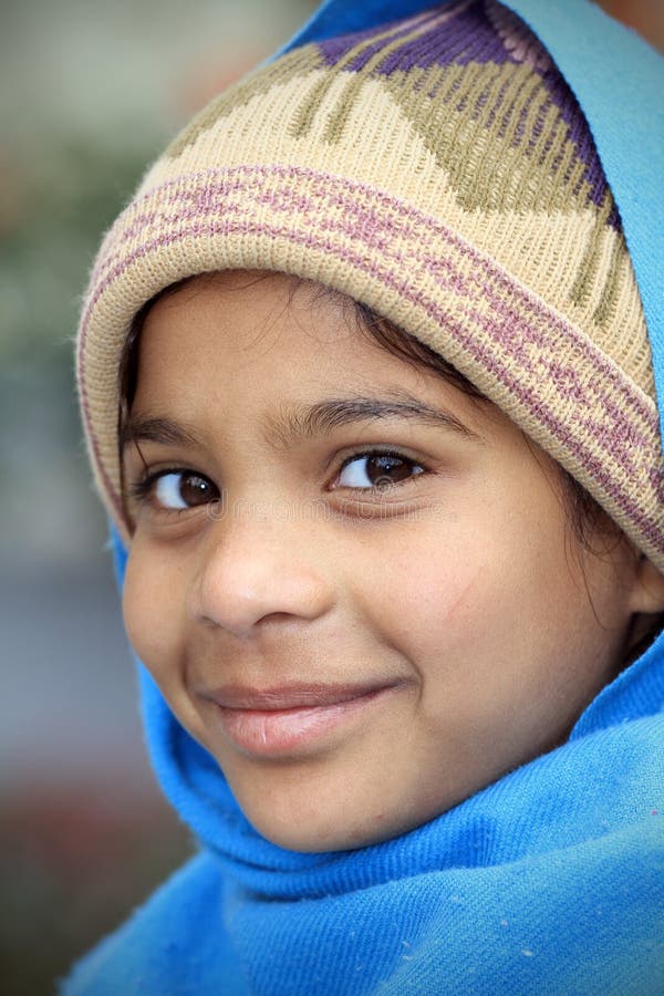 Smiling hindu girl stock image. Image of girl, women - 17654623