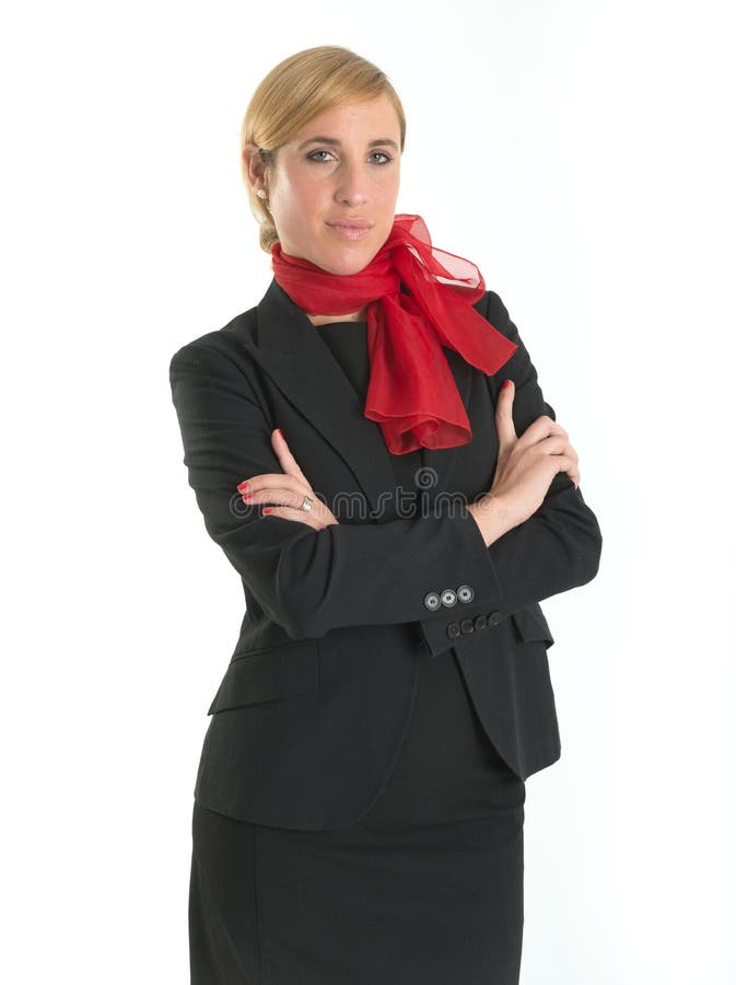 Smiling hostess stock photo. Image of glamour, travel - 45121888