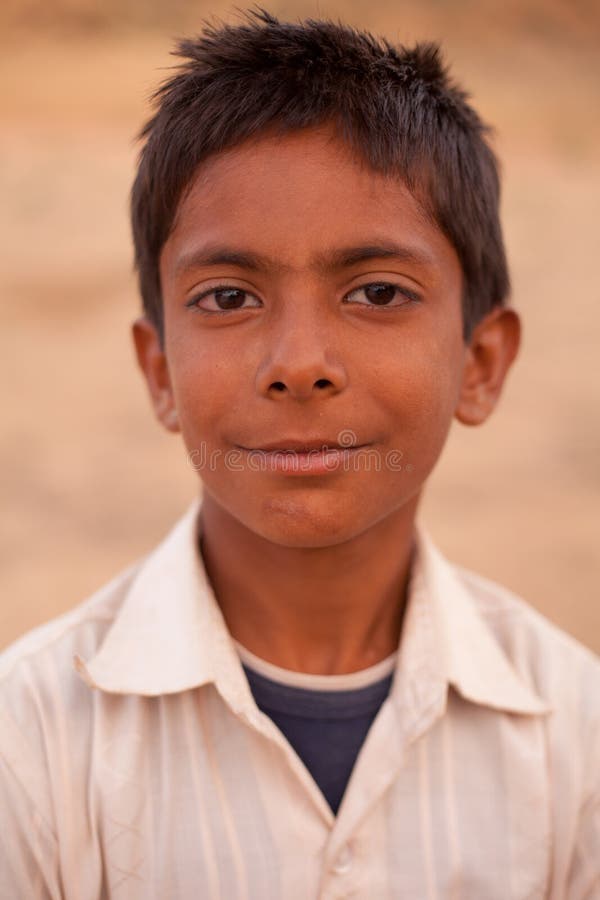 Smiling Indian Boy Near Karauli in India Editorial Photo - Image of ...