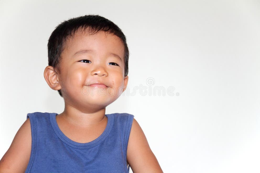 Smiling Japanese boy stock image. Image of laugh, human - 48133139