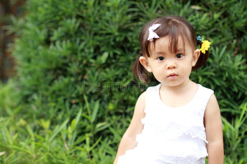 Smiling Japanese girl stock photo. Image of smiling, person - 76610326