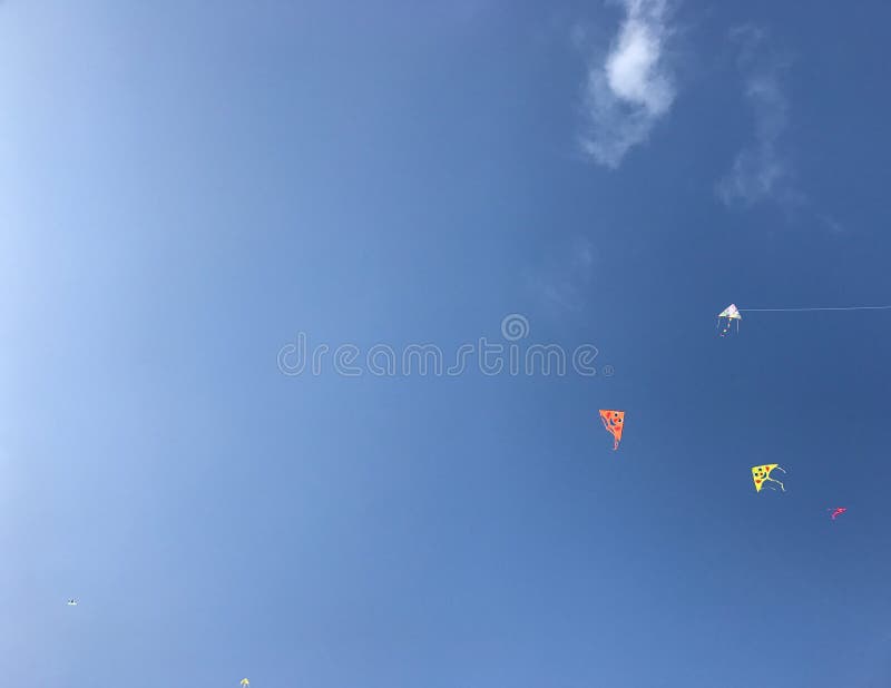 The Smiling Kites in the Sky Stock Photo - Image of smiling, trip ...