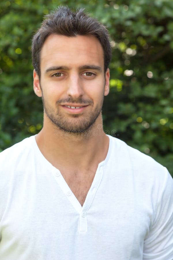 630 Portrait Handsome Spanish Man Smiling Camera Stock Photos - Free ...