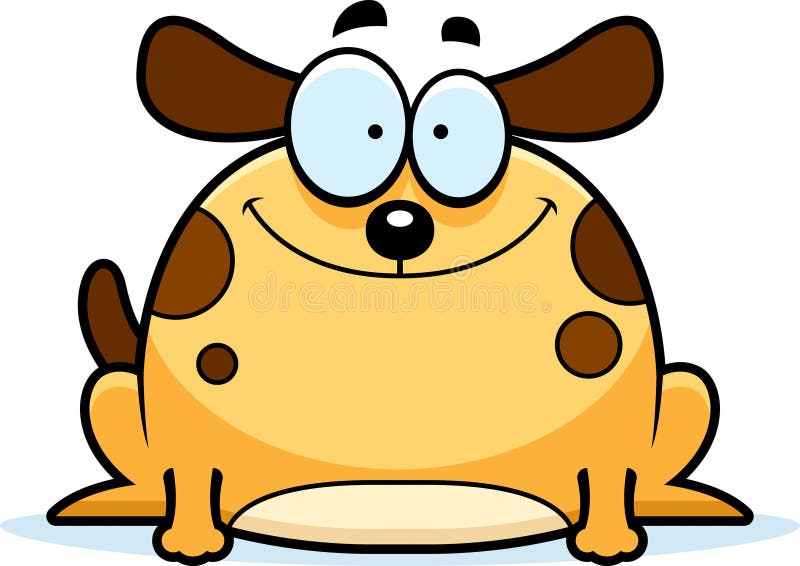 Smiling Little Dog stock vector. Illustration of happy - 47296725