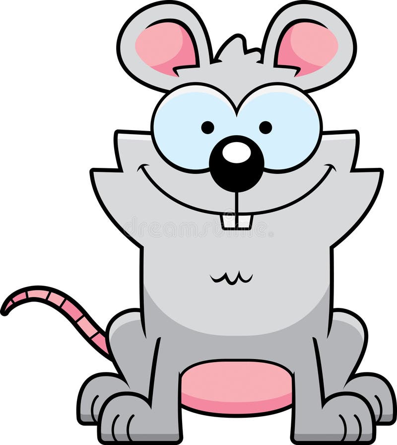 Smiling Little Mouse stock vector. Illustration of animal - 157928905