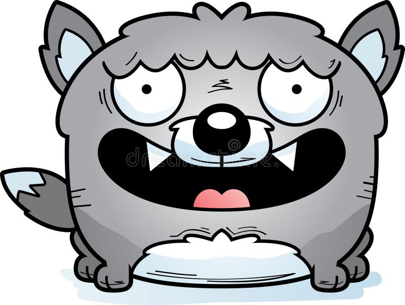 Wolf Smiling stock vector. Illustration of animal, wolf - 15835947