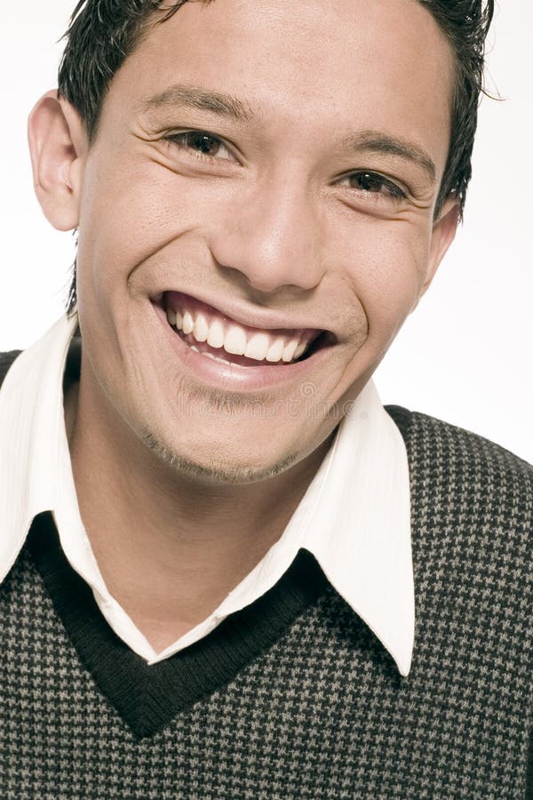 Smiling Male stock photo. Image of glossy, look, foundation - 1784262