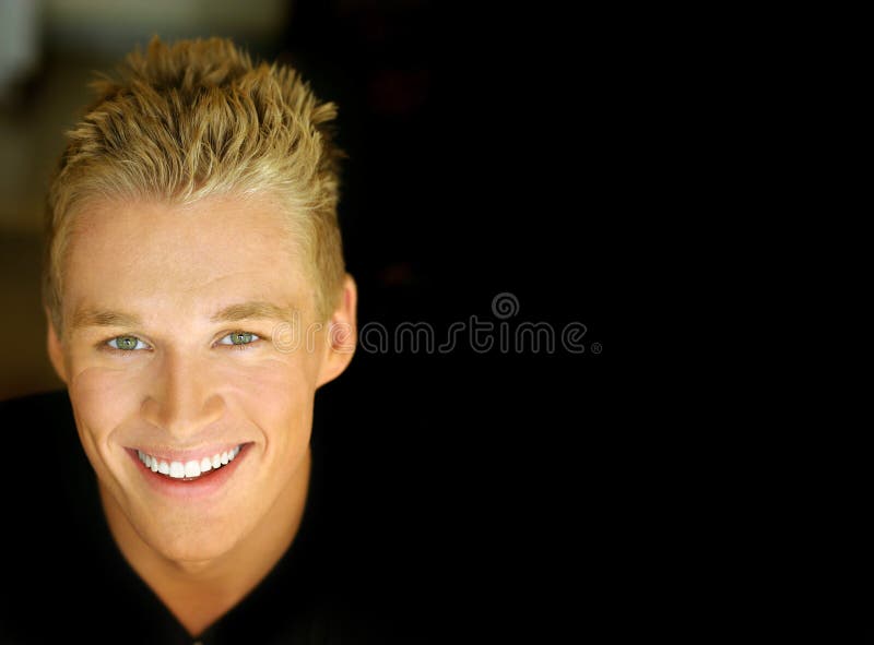 Male model stock image. Image of colour, masculine, face - 17573961