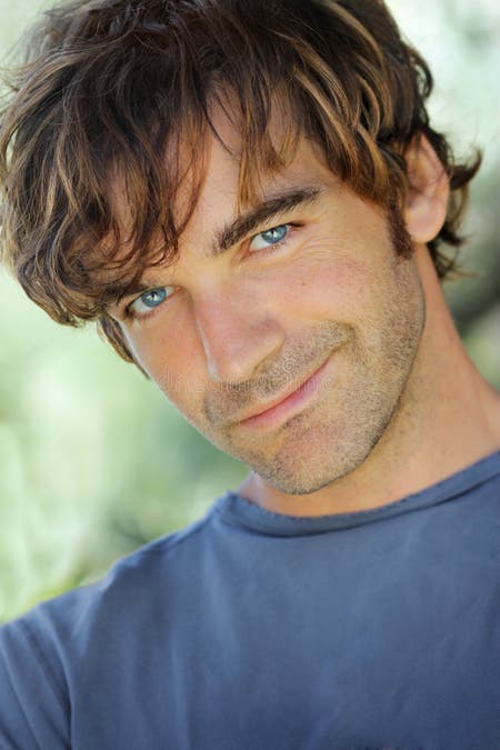 Smiling man stock image. Image of person, closeup, portrait - 15864501