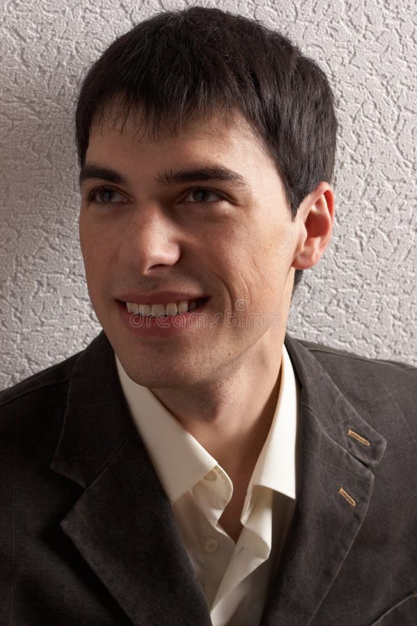 Smiling man stock image. Image of expression, goodness - 3481115