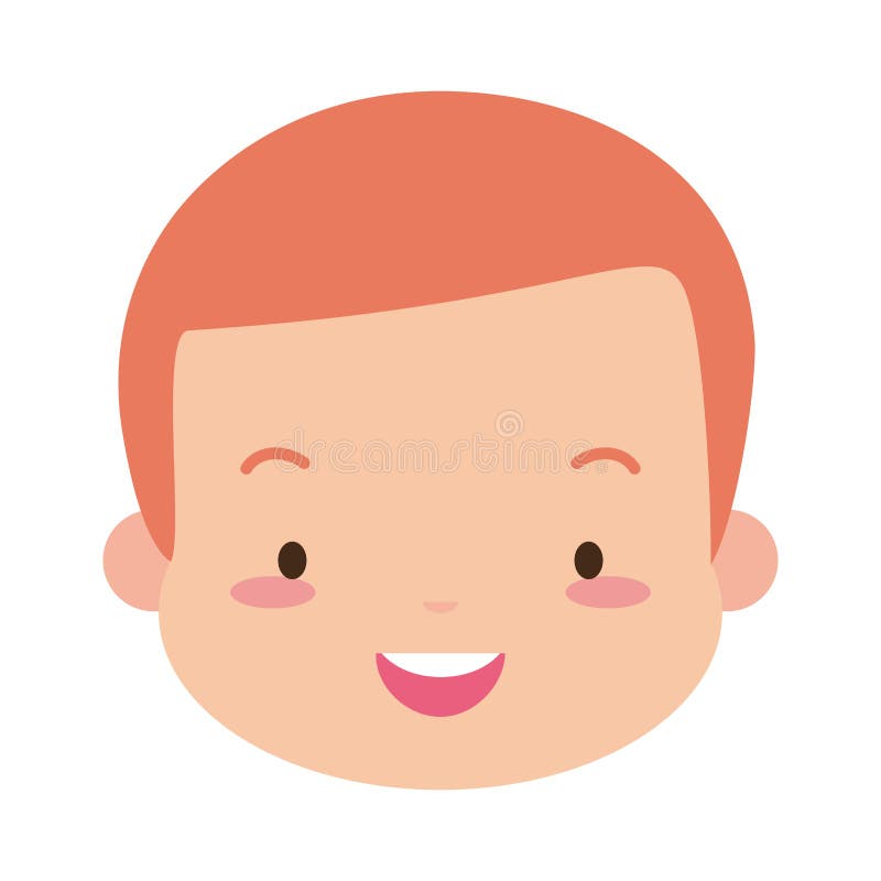 Smiling man face stock illustration. Illustration of smile - 146868897