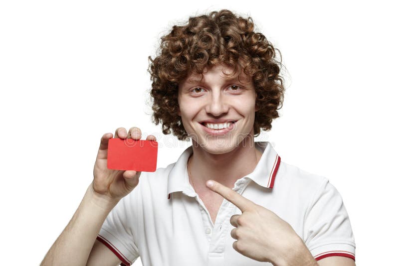 Smiling Man Holding Blank Credit Card Stock Photo - Image of empty ... Smiling Man Holding Blank Credit Card Stock Photo - Image of empty ...