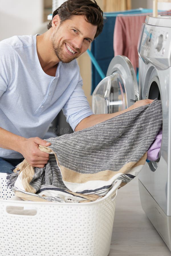 2,590 Smiling Man Washing Machine Stock Photos - Free & Royalty-Free ...