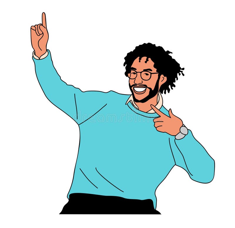 Smiling Man Pointing Finger Down Stock Illustrations – 54 Smiling Man ... Smiling Man Pointing Finger Down Stock Illustrations – 54 Smiling Man ...