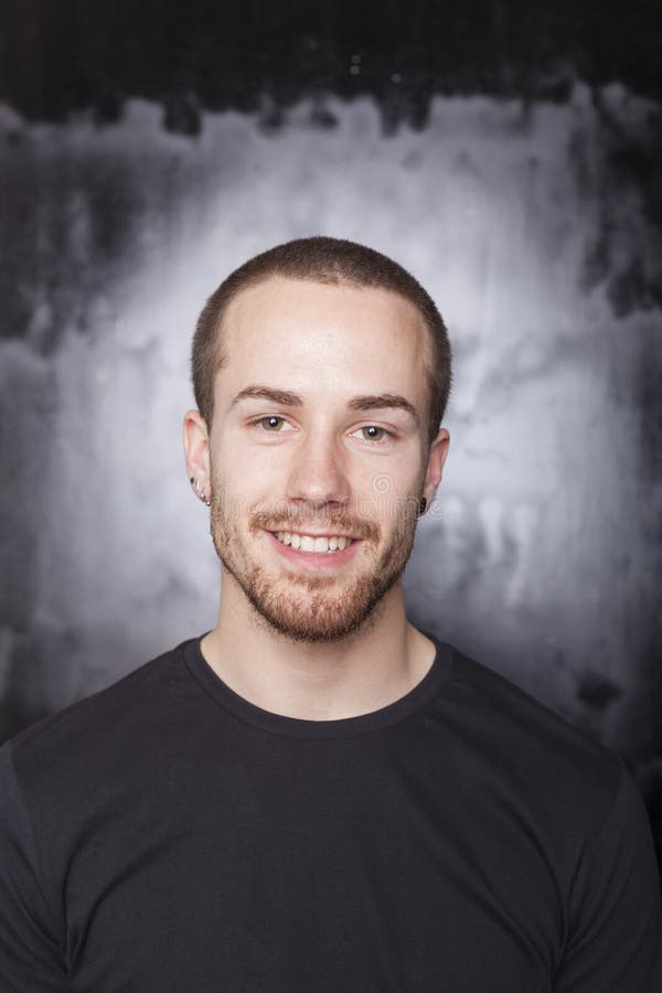 Smiling Man Portrait stock photo. Image of person, model - 30329910