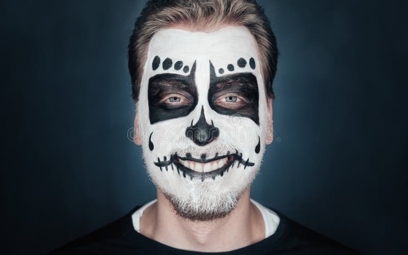 Sugar Skull Makeup Men