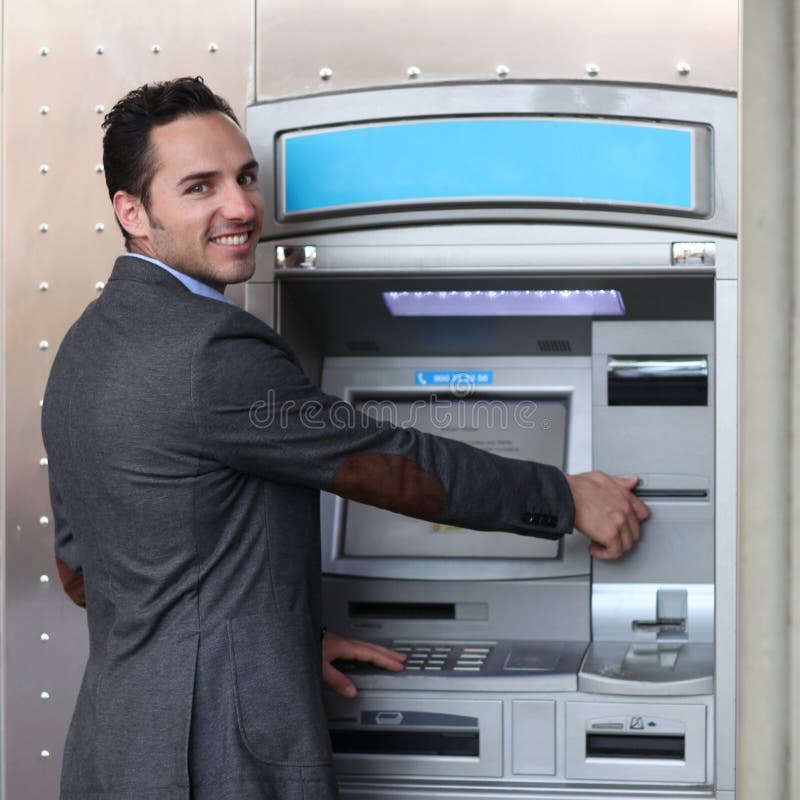 Withdrawing Money from a Wallet Stock Photo - Image of withdrawing ...