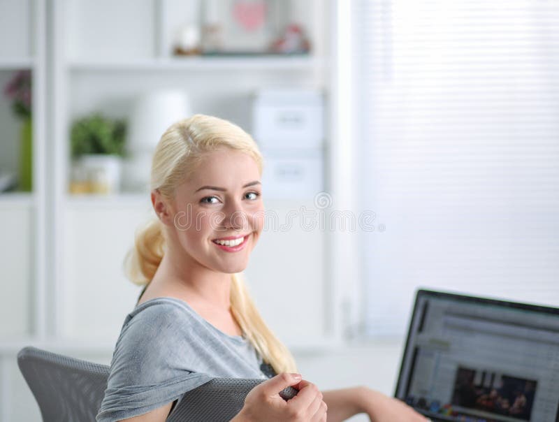 Smiling Mature Woman Sitting on Her Sofa Stock Photo - Image of length ... Smiling Mature Woman Sitting on Her Sofa Stock Photo - Image of length ...