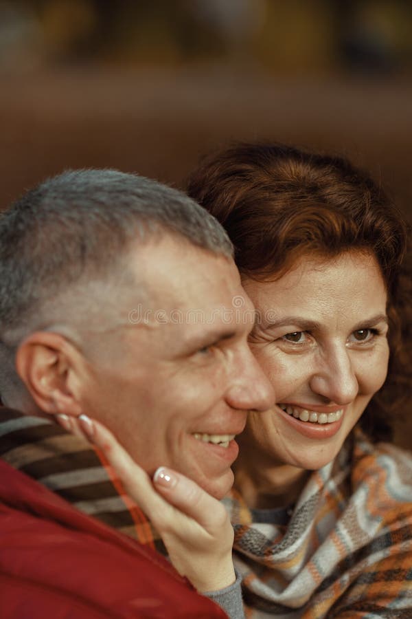Smiling Modern Couple in Park Having Fun Time Stock Image - Image of ...