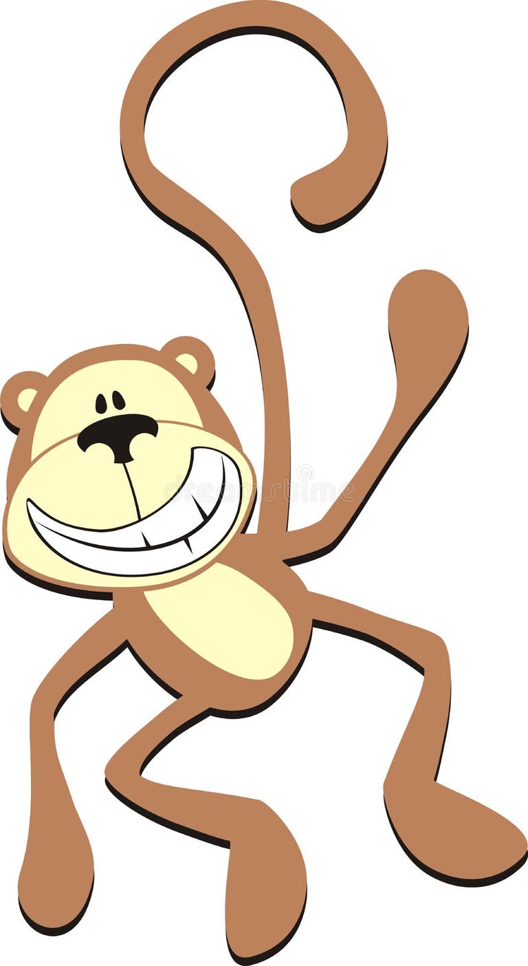 Smiling Monkey Cute Character Stock Illustrations – 5,368 Smiling ...