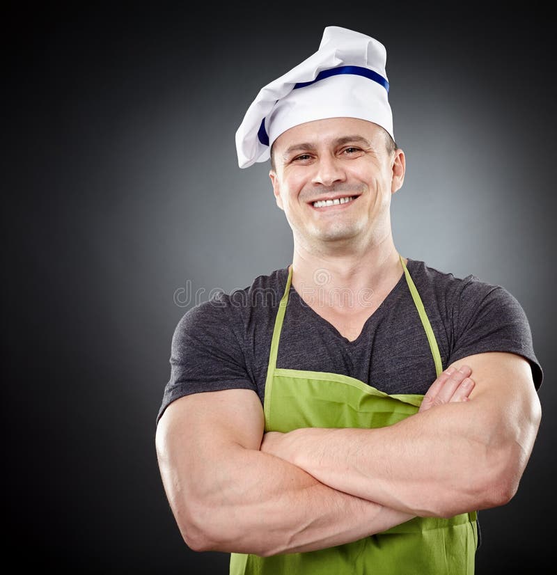 639 Muscular Male Chef Stock Photos - Free & Royalty-Free Stock Photos ...