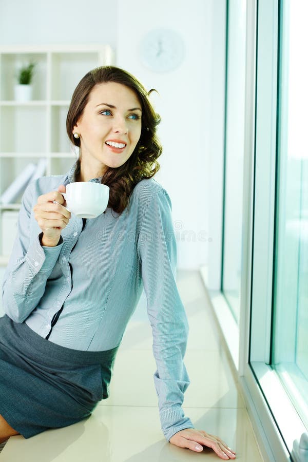 At workplace stock image. Image of office, lady, inside - 26269255