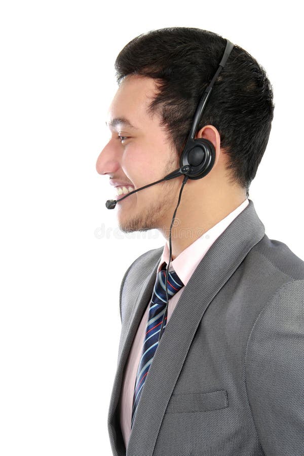 Male customer service 2 stock image. Image of coping, businessman - 485245