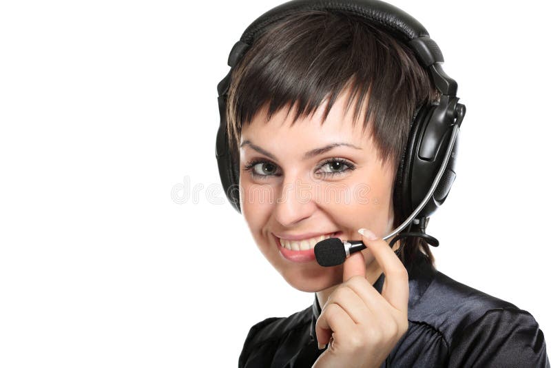 Male Customer Service Representative or Call Centre Worker or Operator ...