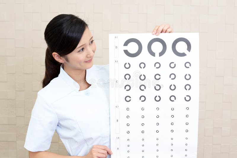 Smiling Ophthalmologist Doctor Stock Image - Image of business, cute ...