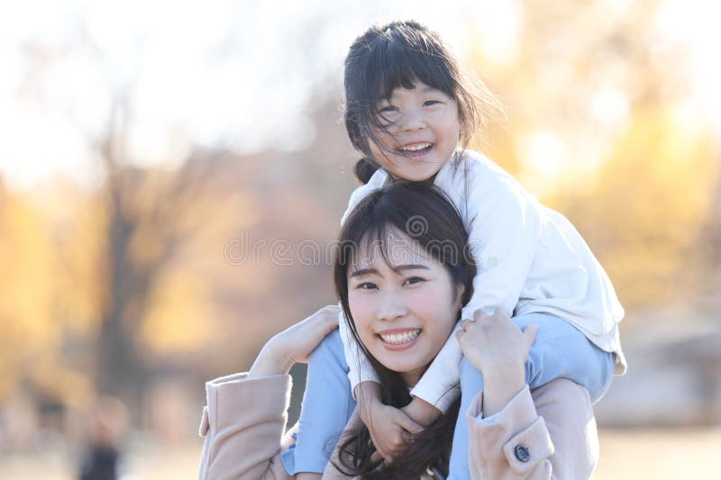 Smiling Parents and Children Stock Image - Image of family, photograph ...