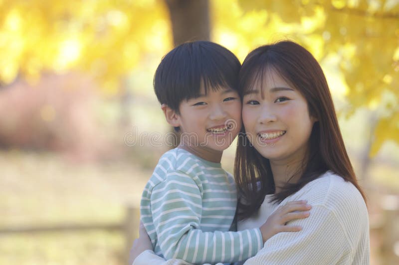 Smiling Parents and Children Stock Image - Image of girl, smiling ...