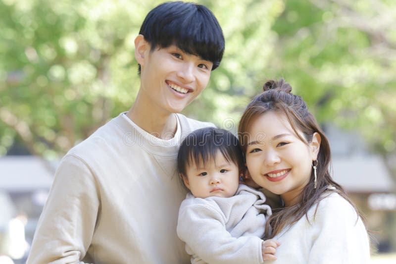 Smiling Parents and Children Stock Image - Image of smiling, woman ...