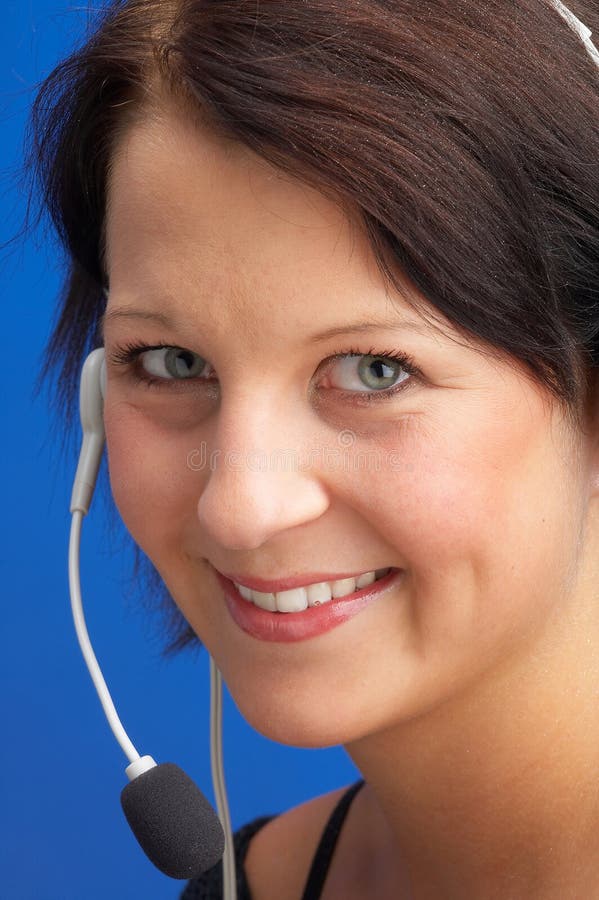 Smiling phone stock photo. Image of commercial, head, businesspeople ...