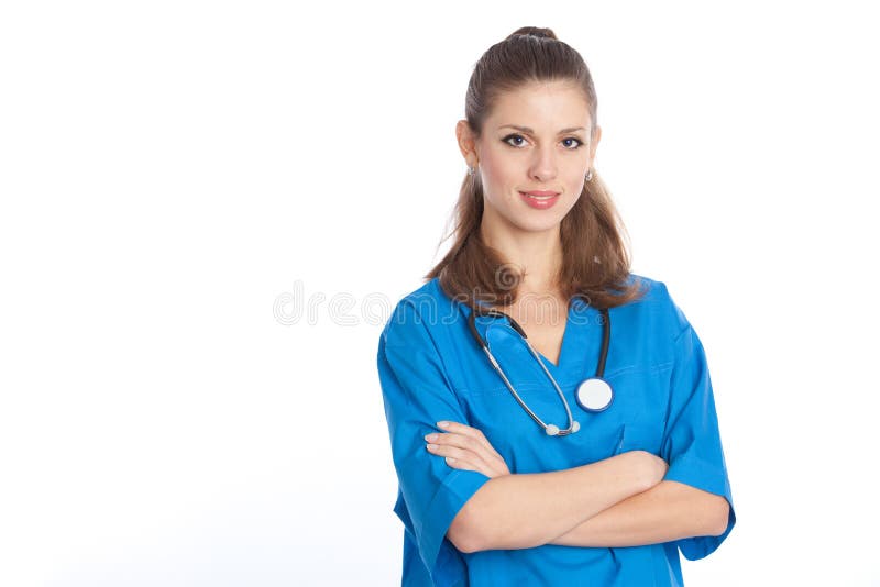 Smiling Physician stock image. Image of background, friendly - 31653599