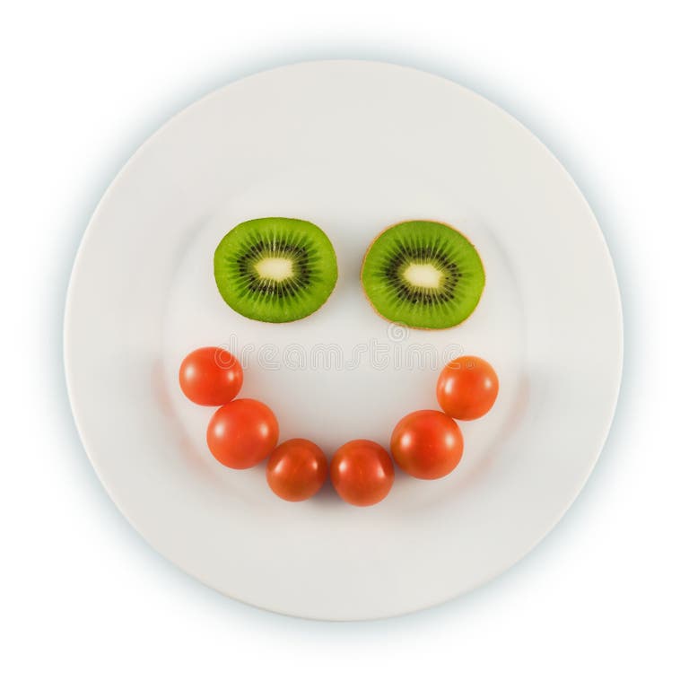 Smiling plate stock image. Image of plant, restaurant - 4946095