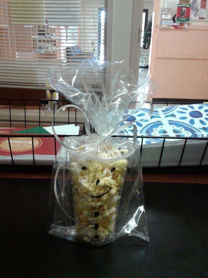 Smiling Popcorn stock photo. Image of happy, food, snacktime - 109595356